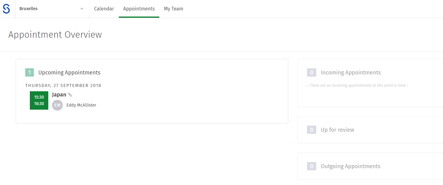 Managing existing customer appointments for your office team – Pexip Engage