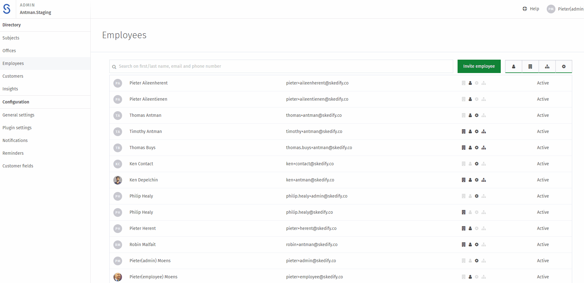 Assigning roles to your employees – Pexip Engage